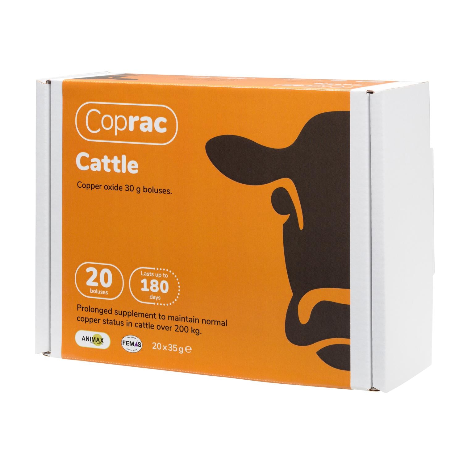 Animax Coprac 30g Capsule Bolus for Cattle – Glenkeen Livestock Supplies