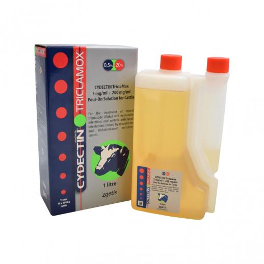 Cydectin Triclamox Pour On for Cattle – Glenkeen Livestock Supplies